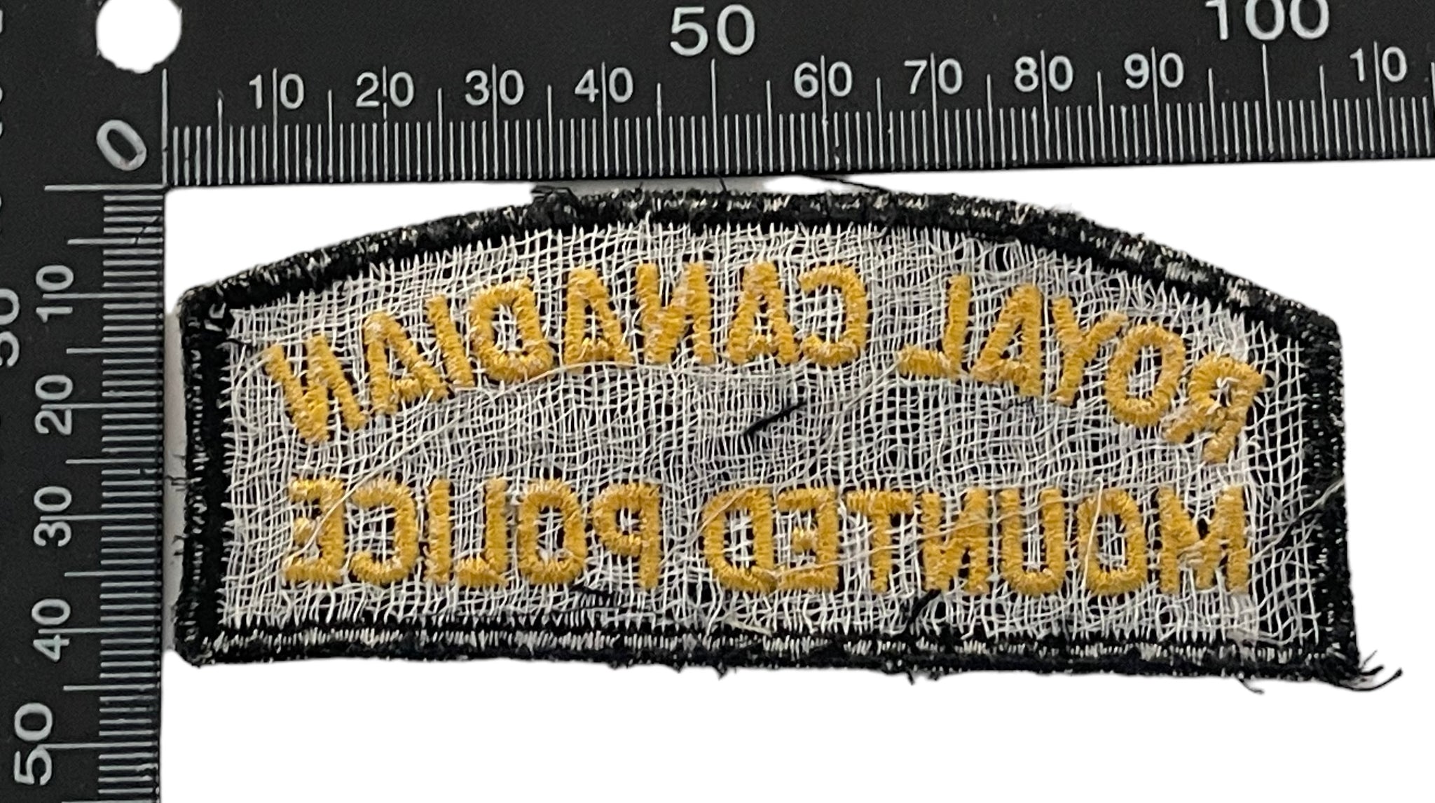 RCMP POLICE PATCH – Marway Militaria Inc & Winnipeg Army Surplus