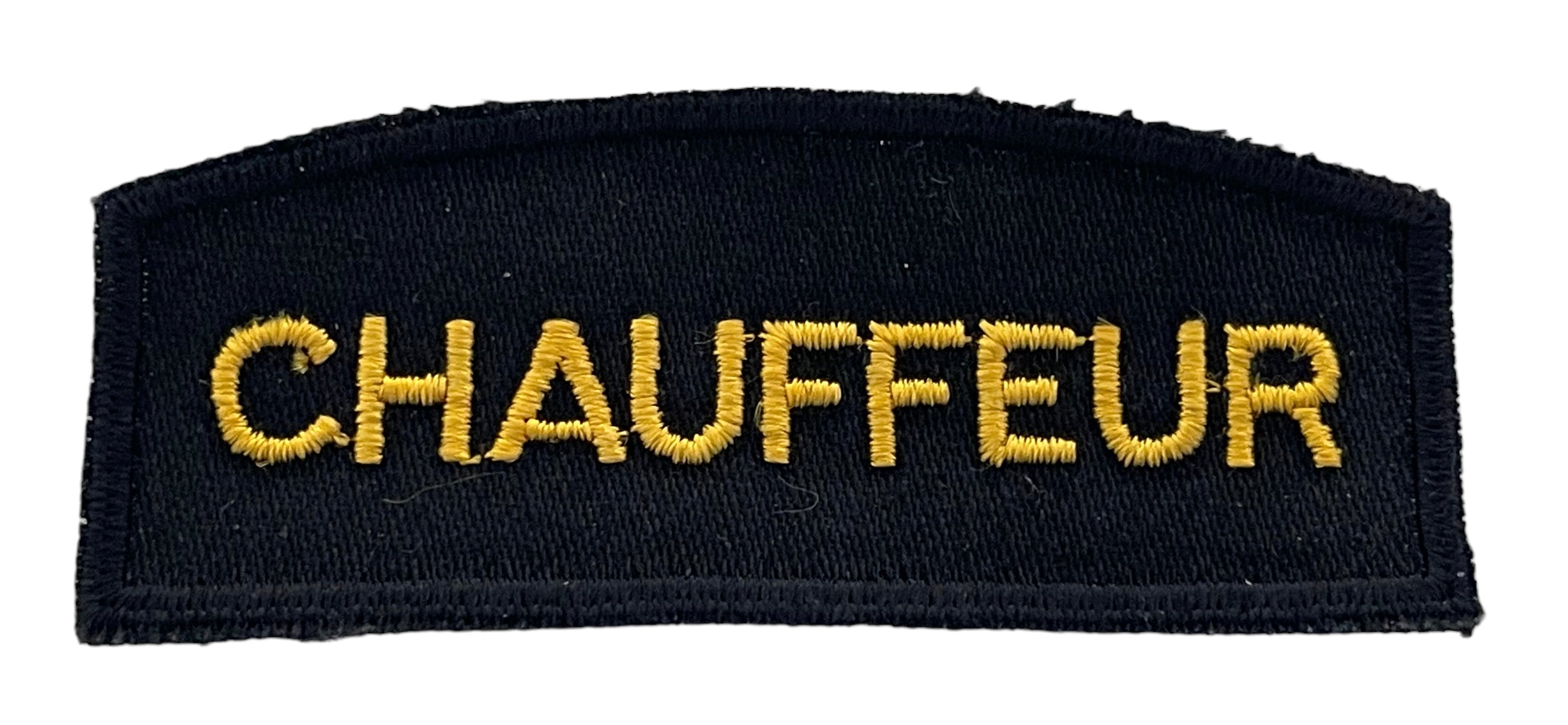 RCMP Chauffeur Shoulder Patch – Marway Militaria Inc & Winnipeg Army ...