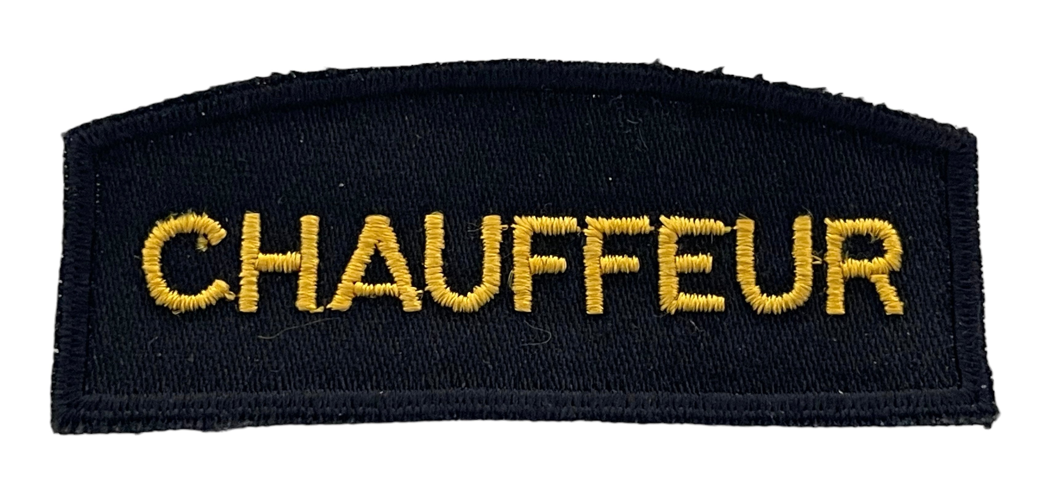 RCMP Chauffeur Shoulder Patch – Marway Militaria Inc & Winnipeg Army ...