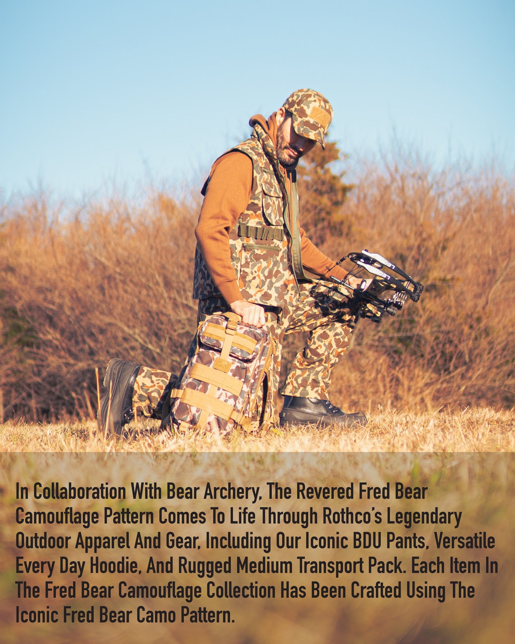 Rothco X Bear Archery Fred Bear Camo Tactical BDU Pants – Marway Militaria Inc & Winnipeg Army ...