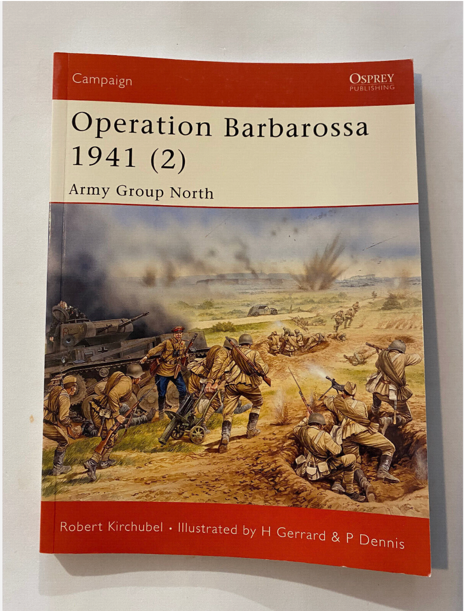 Book Operation Barbarossa 1941 (2) Army Group North By Robert Kirchube ...