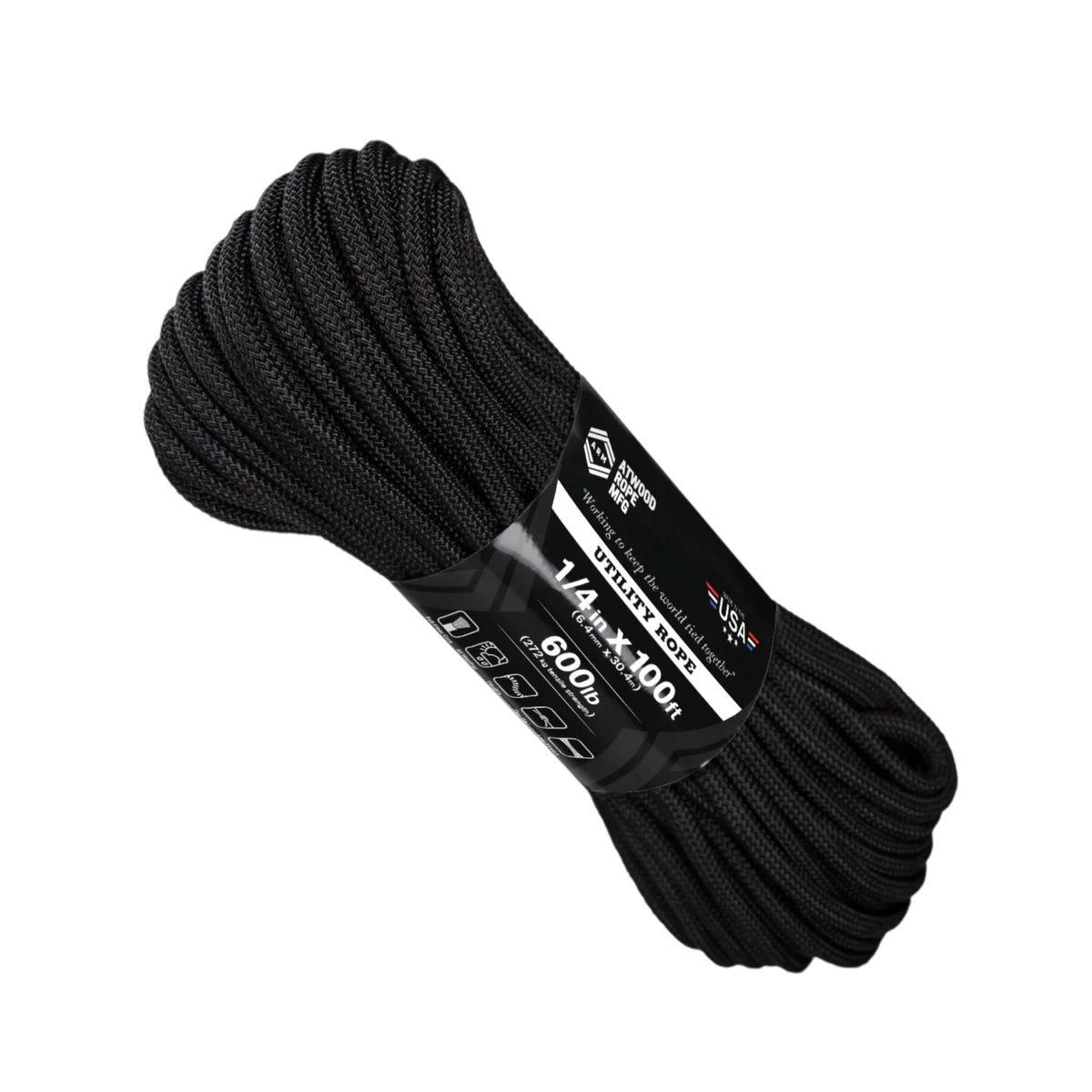 1/4" x 100’ Utilty Rope Various Colours – Marway Militaria Inc ...