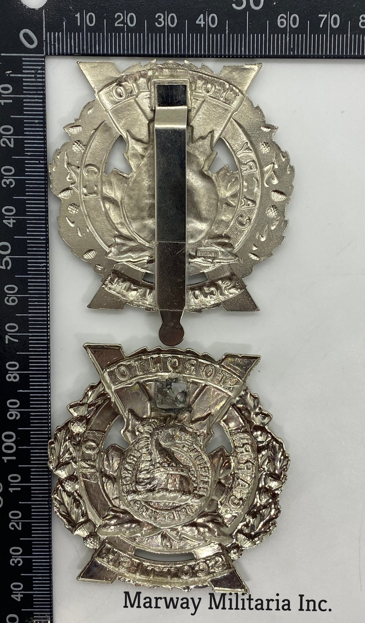 Post 1953 Toronto Scottish Cap Badge Lot – Marway Militaria Inc ...