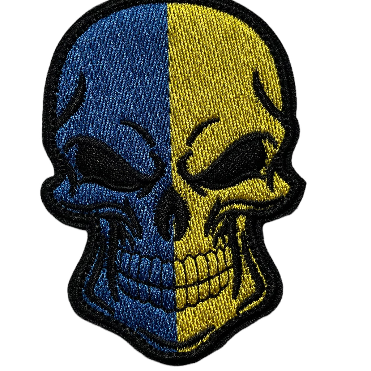 Ukrainian Warrior Skull Velcro Morale Patch – Marway Militaria Inc ...