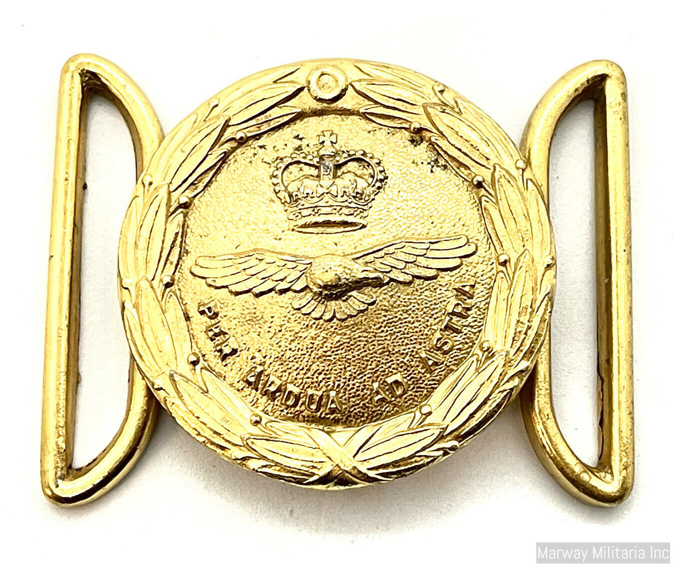 RCAF / CAF Royal Canadian Air Force, Waist Belt Clasp, Brass, Belt Buc ...