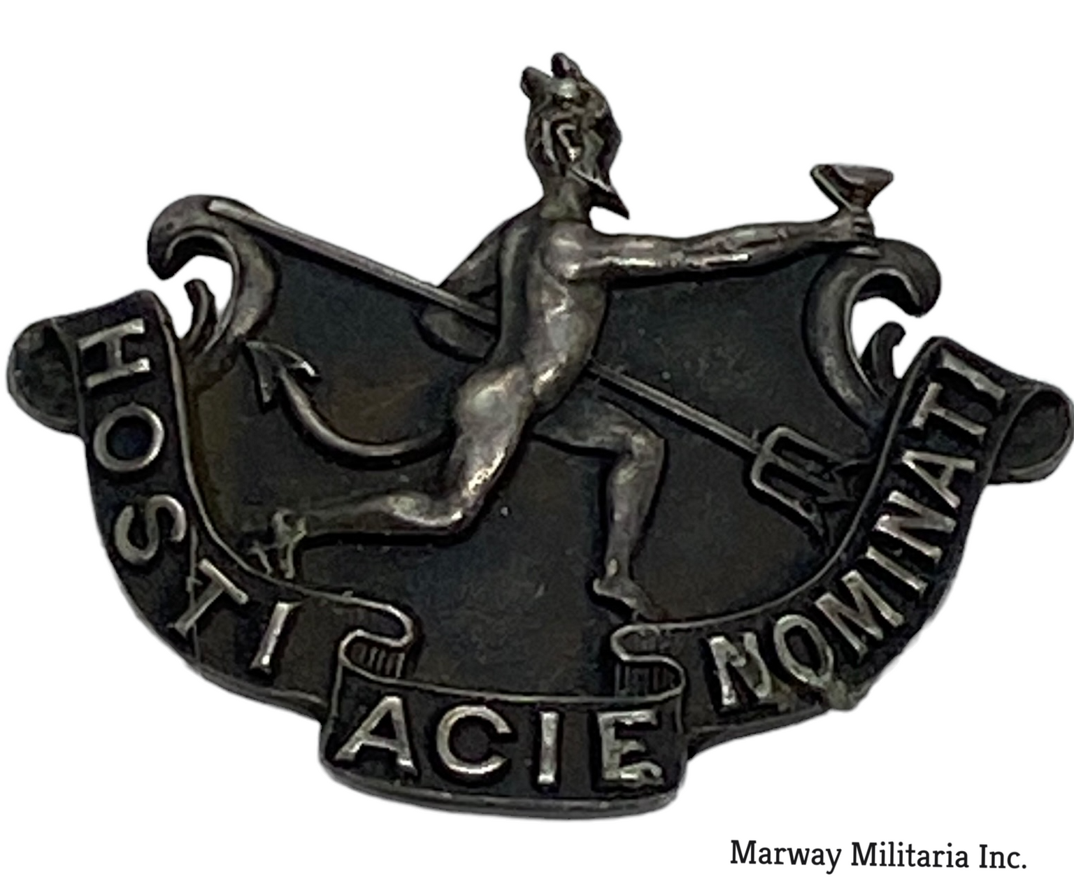 WW1 / WW2 RWR Royal Winnipeg Rifles Silver Overlay Badge – Marway ...