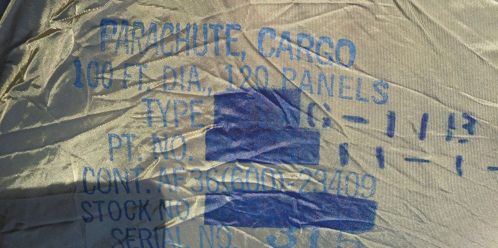 Cargo Parachute – Marway Militaria Inc & Winnipeg Army Surplus