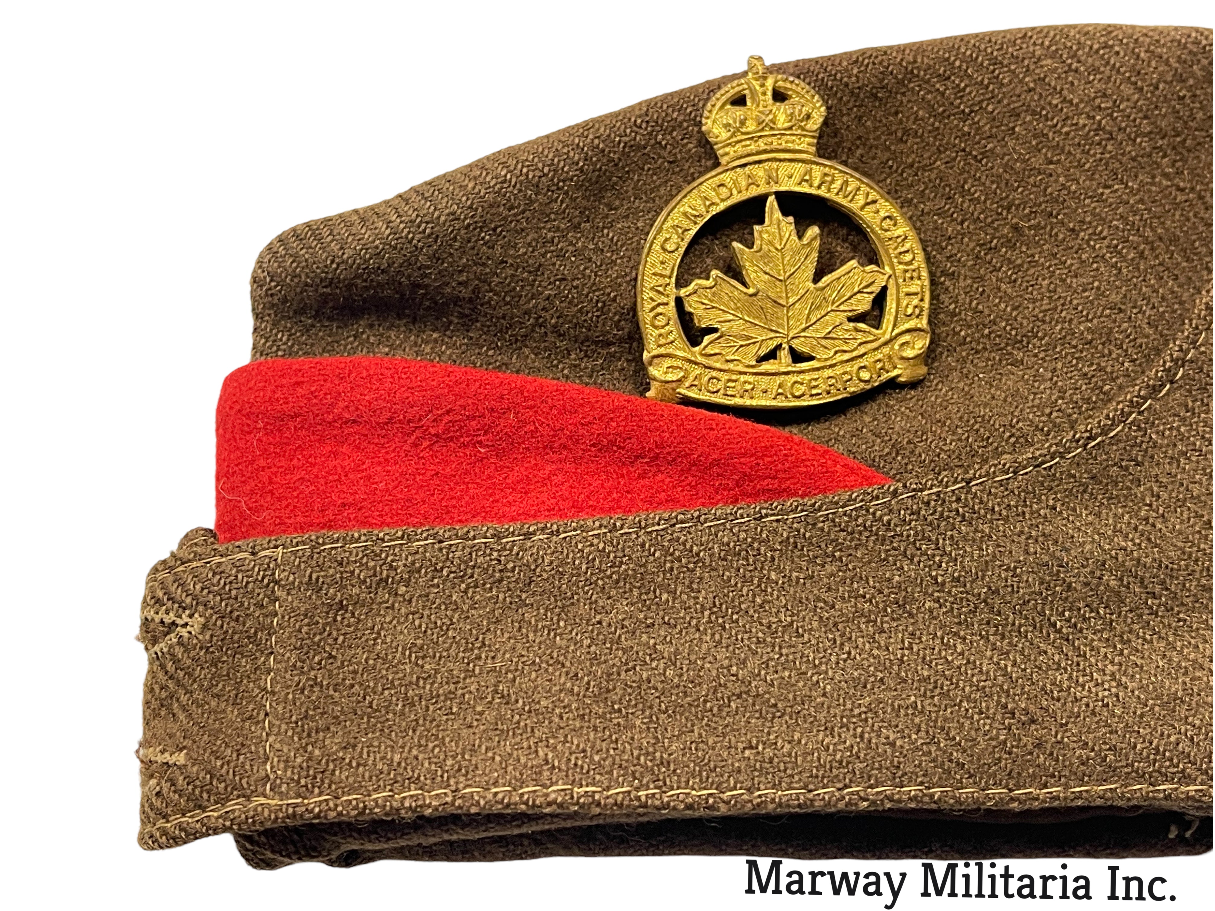 Royal Canadian Army Cadets Side Cap with Badge – Marway Militaria Inc ...