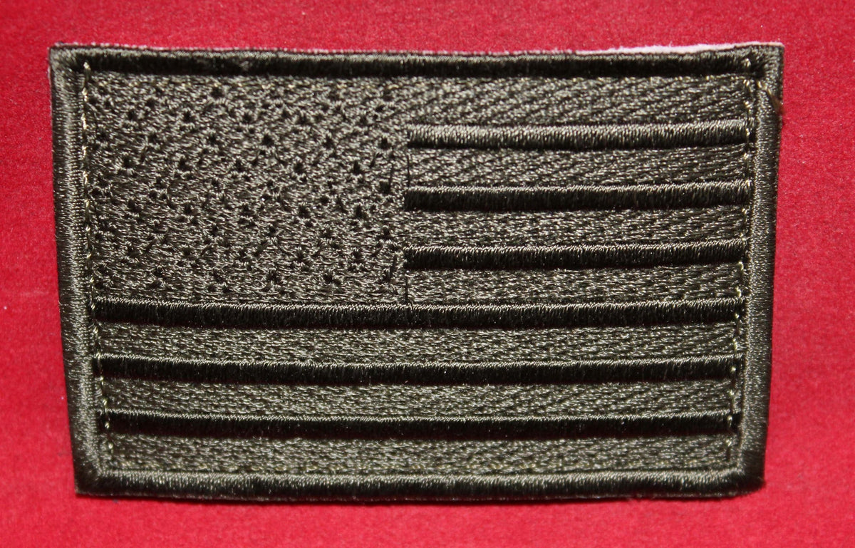American Flag Patch - OD Green – Marway Militaria Inc & Winnipeg Army ...