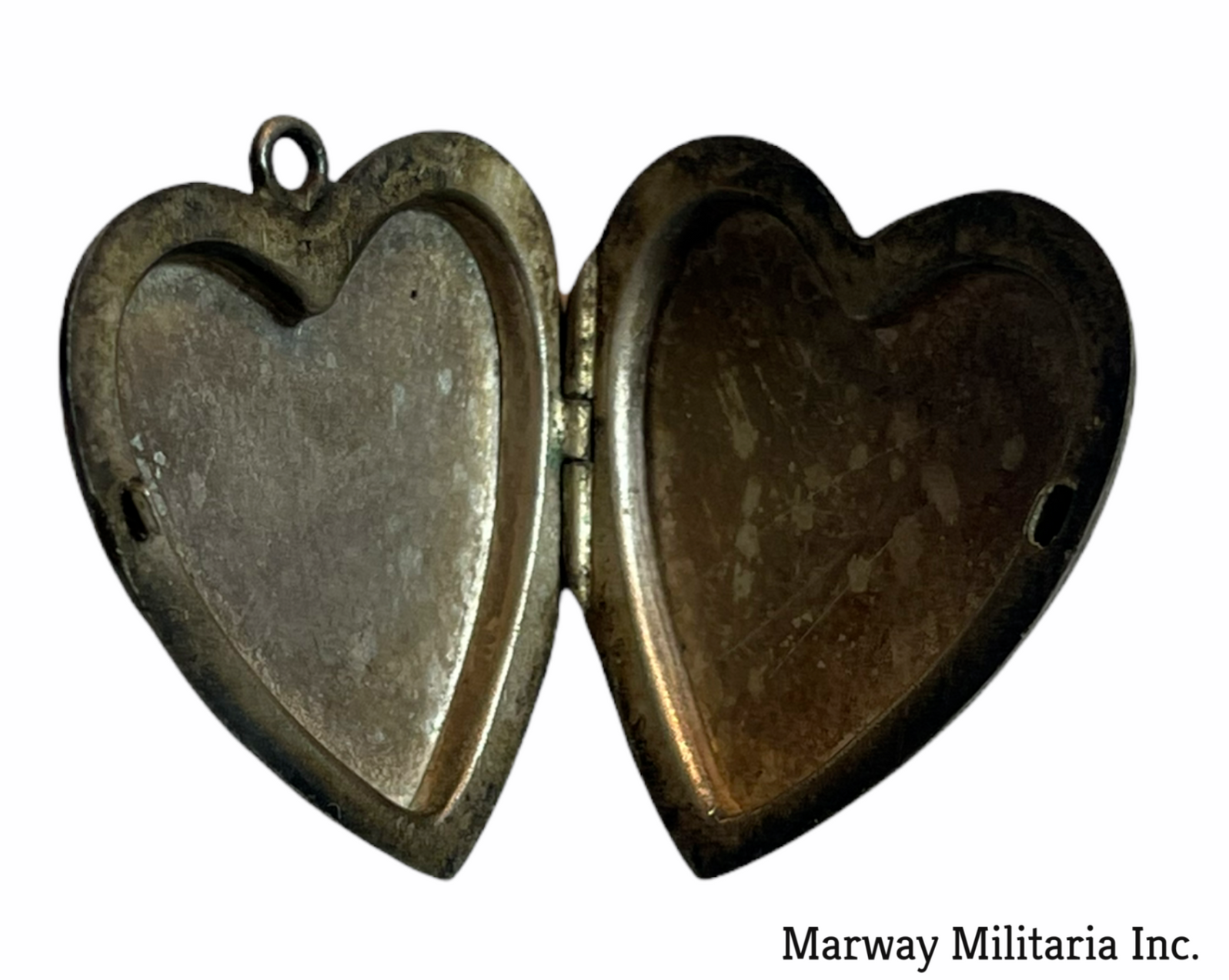 WW2 era, Sterling Veterans Guard Spoon and Sweetheart Locket – Marway ...