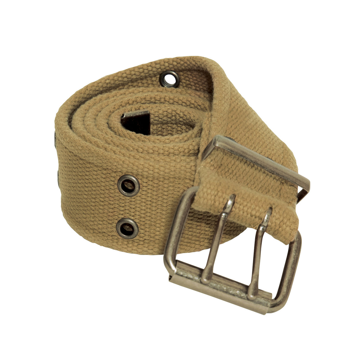Khaki VINTAGE STYLE DOUBLE PRONG BUCKLE BELT – Marway Militaria Inc ...
