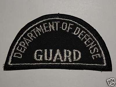 Department of Defense Guard Shoulder Patch – Marway Militaria Inc ...