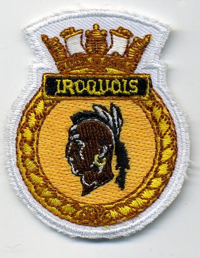 RCN Ships Crest: Iroquois – Marway Militaria Inc & Winnipeg Army Surplus