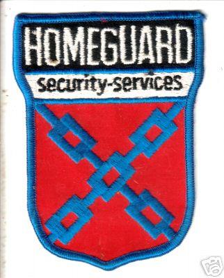 SECURITY CLOTH FLASH HOMEGUARD SECURITY-SERVICE – Marway Militaria Inc ...
