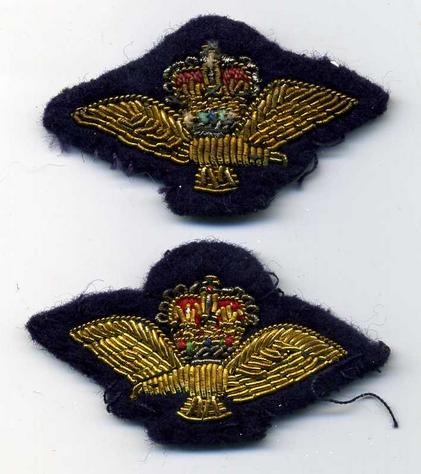 RAF, Gold Wire, Bandsmen Eagles – Marway Militaria Inc & Winnipeg Army ...