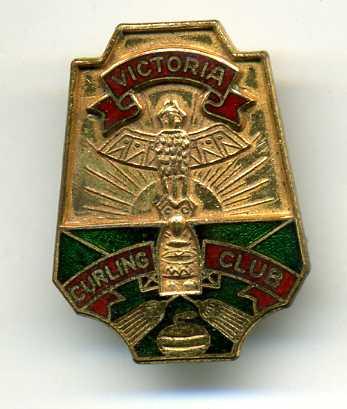 Curling Pin: Victoria Curling Club – Marway Militaria Inc & Winnipeg ...