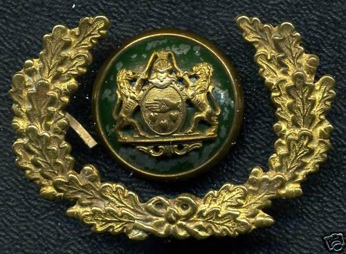 BELGIUM POLICE Cap Badge – Marway Militaria Inc & Winnipeg Army Surplus