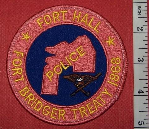 USA TRIBAL: FORT HALL POLICE Shoulder Patch – Marway Militaria Inc ...
