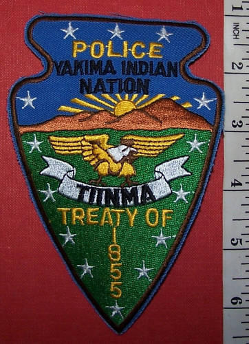 USA TRIBAL: YAKIMA TIINMA POLICE Shoulder Patch – Marway Militaria Inc ...