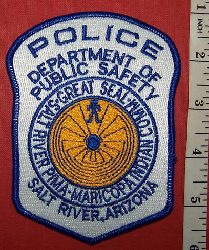 USA TRIBAL: SALT RIVER POLICE Shoulder Patch – Marway Militaria Inc ...