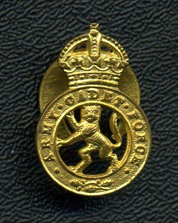 British ARMY CADET FORCE Members Pin (Gold plated) – Marway Militaria ...