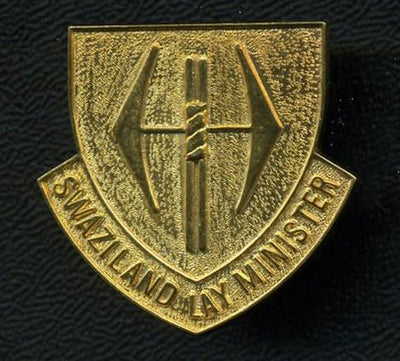 SWAZILAND LAY MINISTER Badge – Marway Militaria Inc & Winnipeg Army Surplus