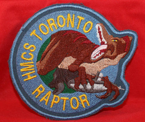 HMCS Toronto Raptor Jacket Patch – Marway Militaria Inc & Winnipeg Army ...