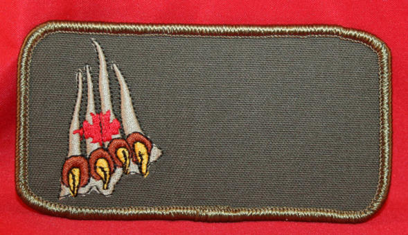 Canadian Forces Name Tag Patch – Marway Militaria Inc & Winnipeg Army ...