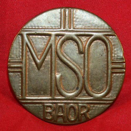 MSO BAOR Cap Badge. Mixed Service Organisation – Marway Militaria Inc ...