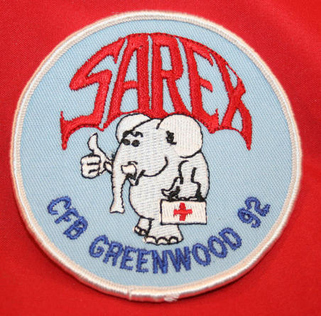 CF Flying Suit Jacket Patch: SAREX 1992 CFB GREENWOOD – Marway ...