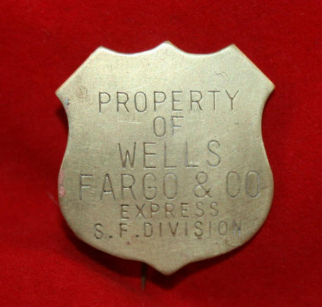 WELLS FARGO Express Shield Badge – Marway Militaria Inc & Winnipeg Army ...