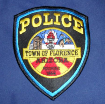 Florence Arizona Police Shoulder Patch – Marway Militaria Inc ...