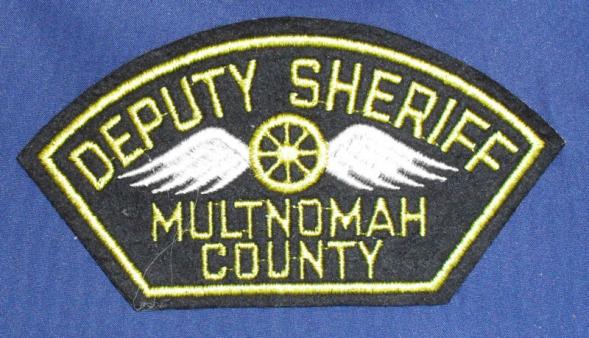 Multnomah County Oregon Deputy Sheriff Police Shoulder Patch – Marway ...