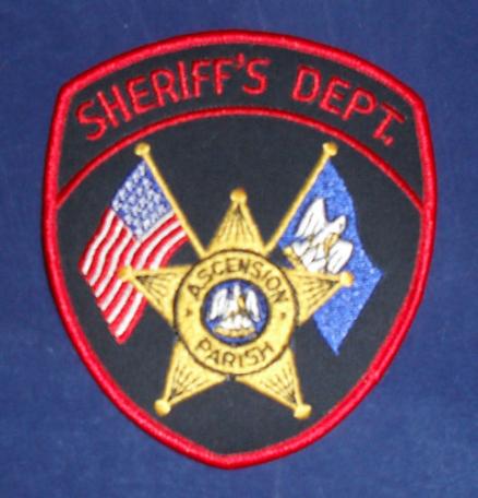 Ascension Parish, Louisiana Police Shoulder Patch: Sheriff's Dept ...