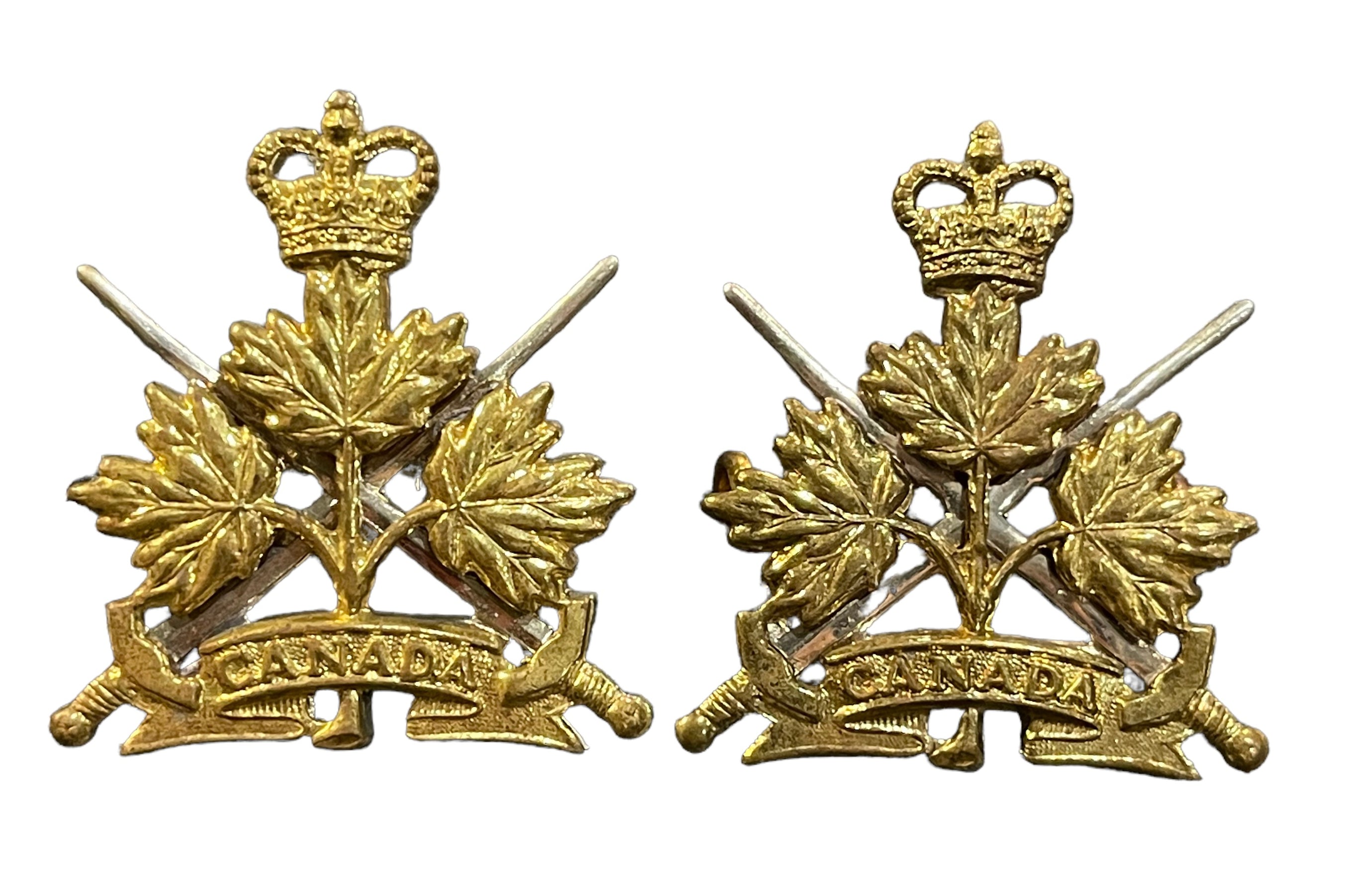 General List Army Collar Badge Set – Marway Militaria Inc & Winnipeg ...