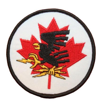 CAF, Canadian Air Force, 414 Squadron Flight Suit / Jacket Crest Patch ...