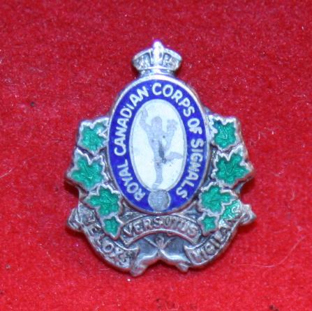 Royal Canadian Corps of Signals Sterling Jewelry Flat – Marway ...