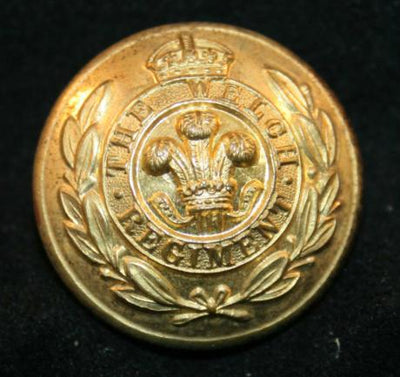 THE WELCH REGIMENT Uniform Button – Marway Militaria Inc & Winnipeg ...