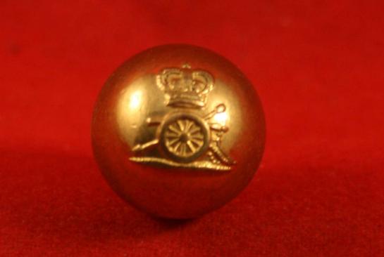 Royal Canadian Artillery Ball Domed Uniform Button – Marway Militaria ...