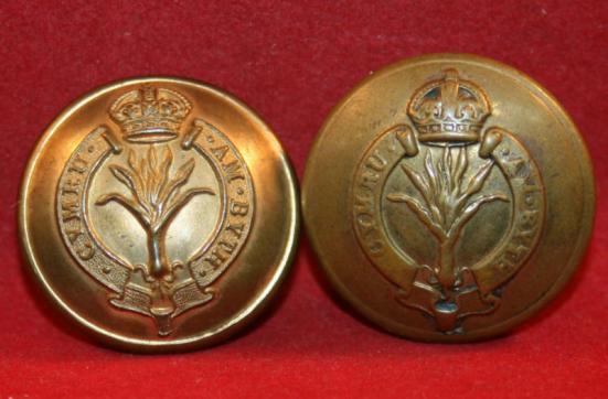 The WELSH GUARDS Uniform Button Lot Kings Crown. – Marway Militaria Inc ...