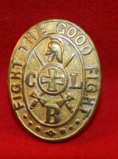 CLB, Church Lads Brigade, Officer's Collar Badge – Marway Militaria Inc ...