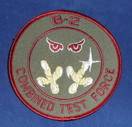 B-2 Spirit Bomber Combined Test Force Patch – Marway Militaria Inc ...