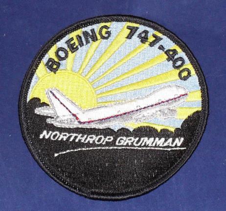 American Boeing 747-400 Northrop Grumman Patch – Marway Militaria Inc ...