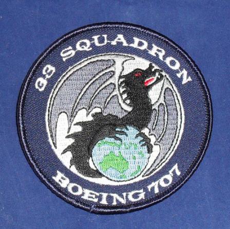 Air Force 33 Squadron Boeing 707 Patch – Marway Militaria Inc ...