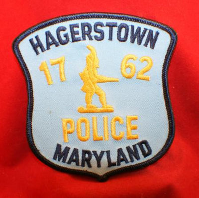 Maryland: HAGERSTOWN Police Shoulder Flash – Marway Militaria Inc ...