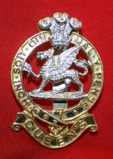 British, Queen's Regiment Cap Badge - Plastic A/A – Marway Militaria ...