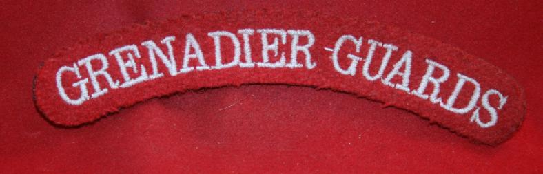 British Army, Grenadier Guards Shoulder Flash / Patch – Marway ...