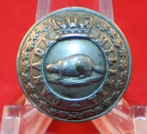 Pre WW1, Canada Militia Uniform Button - White metal – Marway Militaria ...