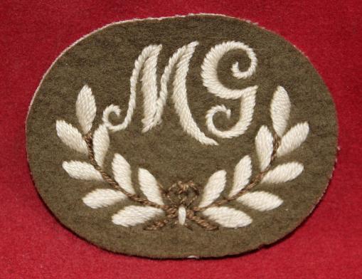 British Army: MG Machine Gunner Cloth Trade Badge – Marway Militaria ...