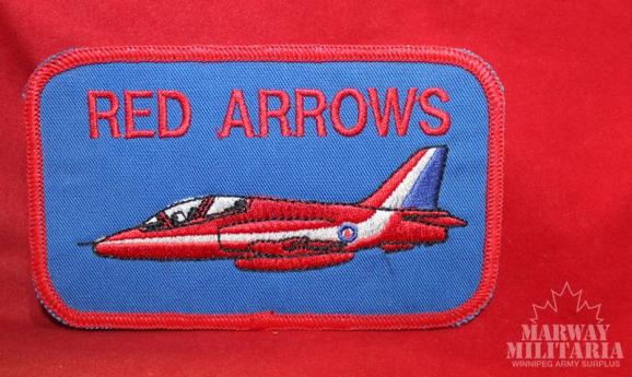 RAF Red Arrows Patch – Marway Militaria Inc & Winnipeg Army Surplus